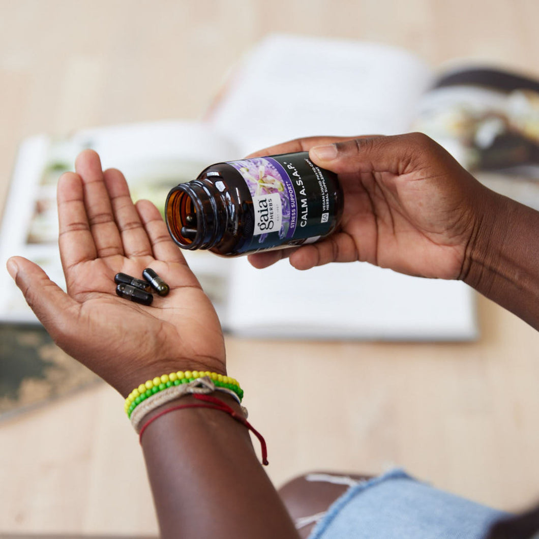 Calm A S A P Stress Support Supplement Gaia Herbs® Gaia Herbs®