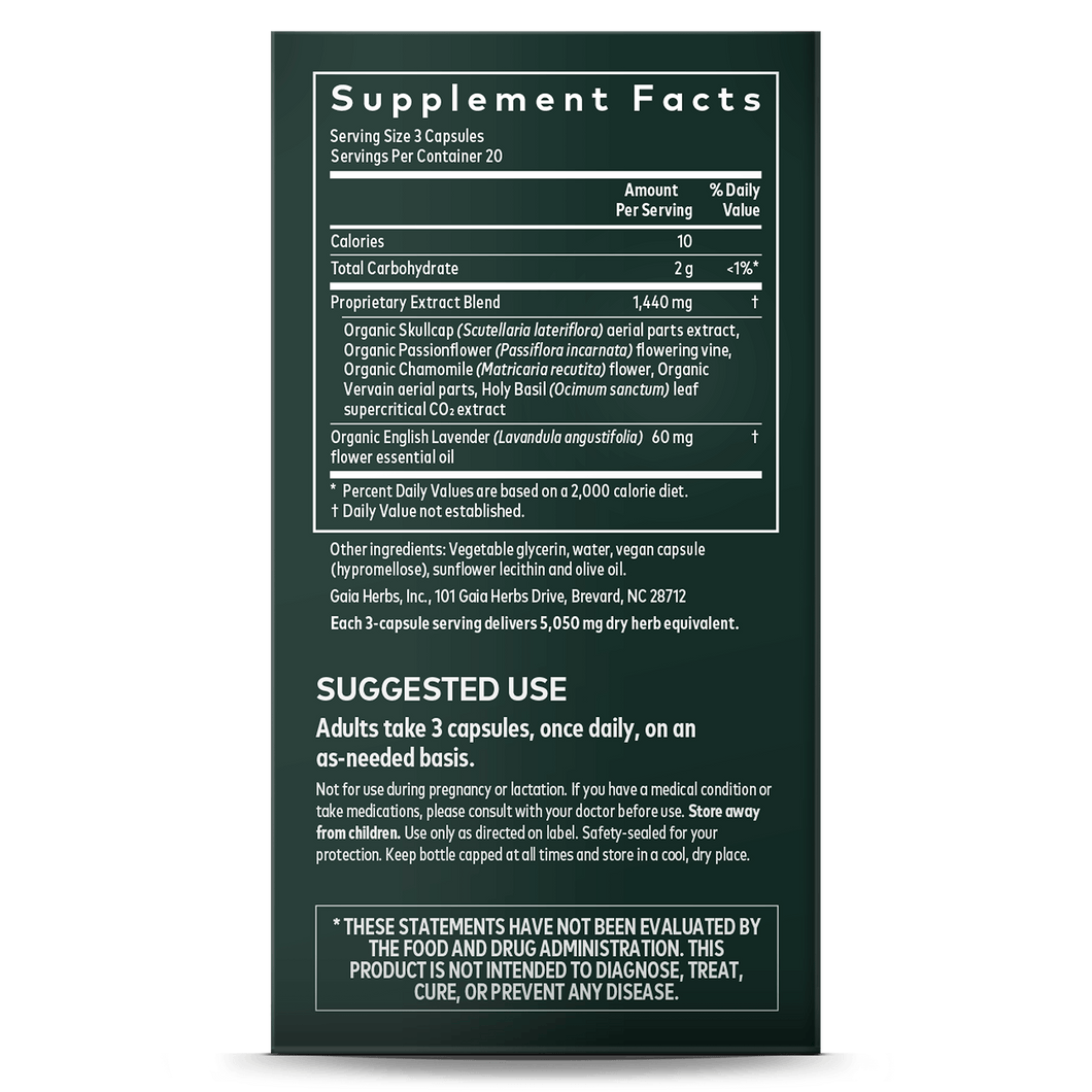 Calm A S A P Stress Support Supplement Gaia Herbs® Gaia Herbs®